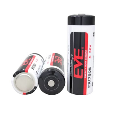 3x EVE ER17505 3.6V A Size 3600MAH Non-rechargeable Li-ion Battery ...