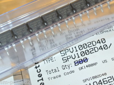 SPV1002D40 STMicroelectronics Diode Schottky 40V 16A D2PAK [QTY=1pcs] | eBay UK