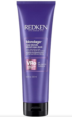 Redken Blondage Color Deposit Mask 8.5 oz (Violet +Rose) | eBay
