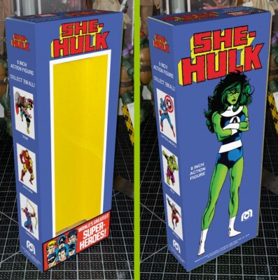 MEGO 8" SHE-HULK CUSTOM BOX ONLY | eBay