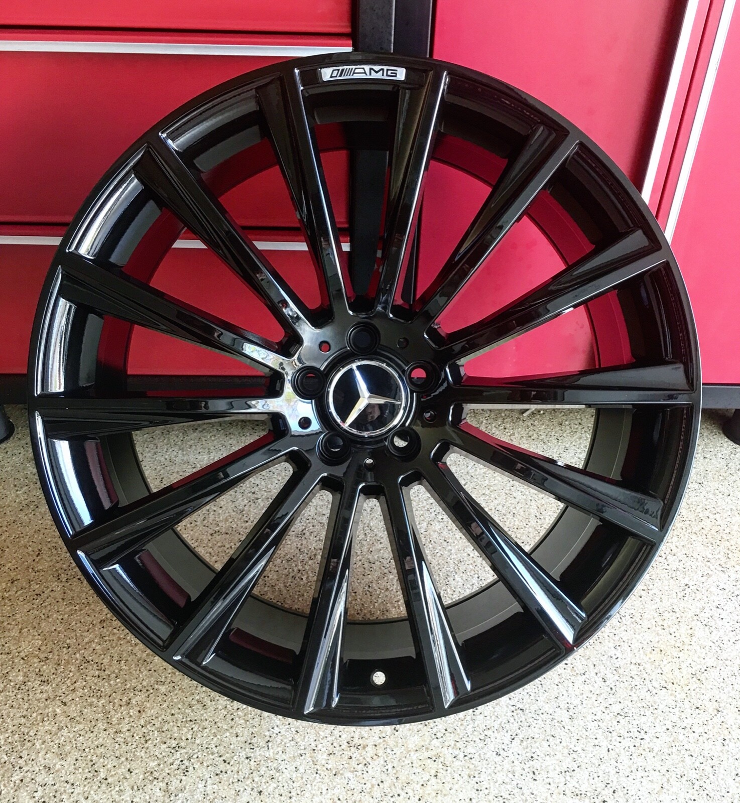 MERCEDES 19 INCH RIMS WHEELS SET 4 NEW 19/8.5 19/9.5 e300 e350 e400 AMG ...