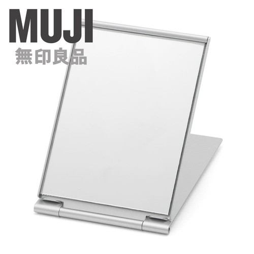 MUJI Compact Aluminum Folding Mirror Small from Japan | eBay