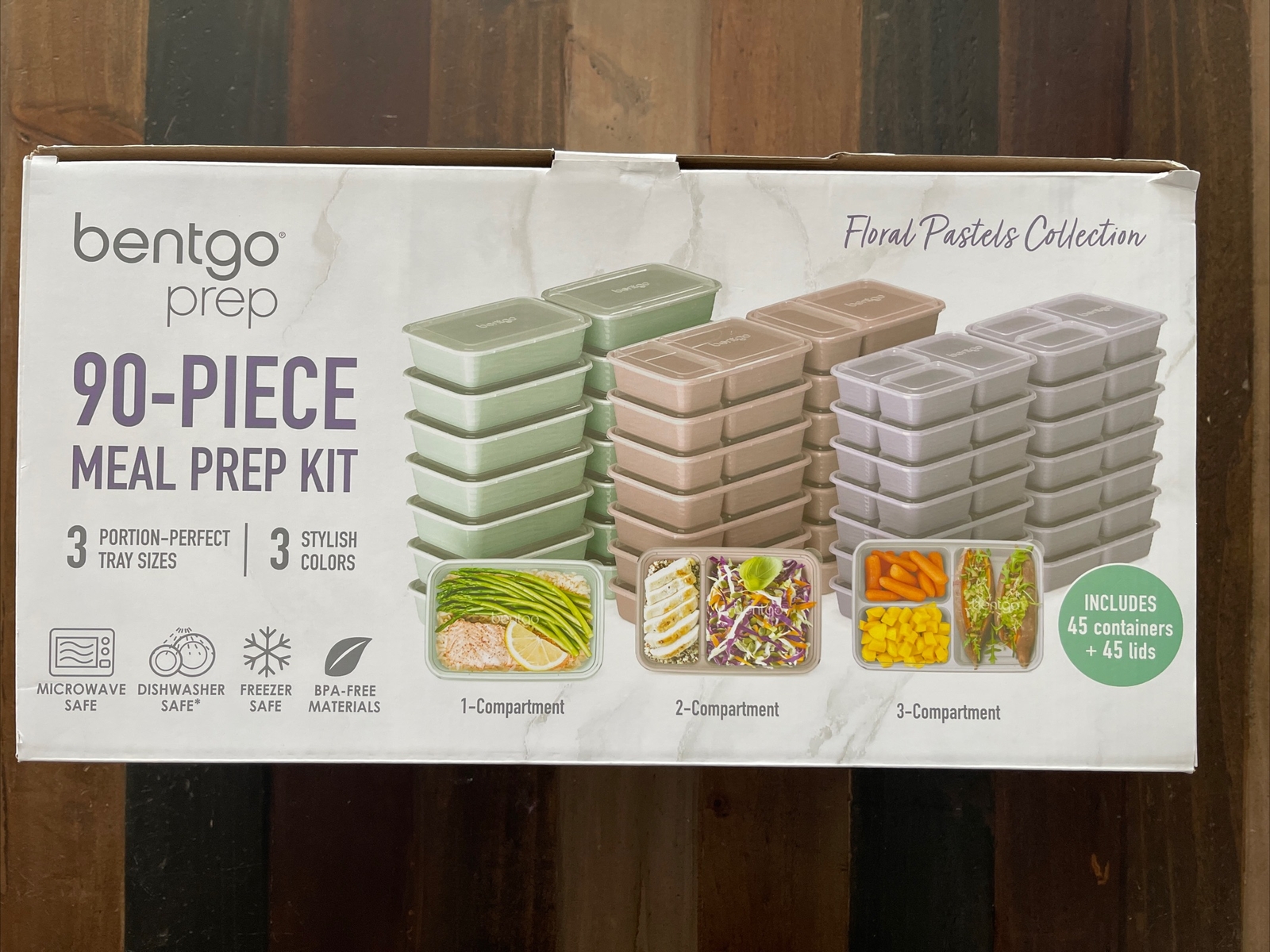Bentgo 90 Piece Meal Prep Set (Assorted Colors) Best Price | eBay