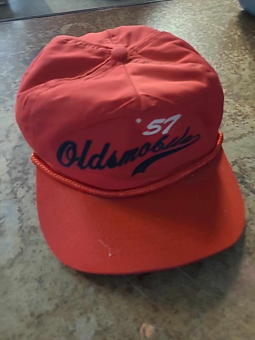 1957 Oldsmobile vintage Kenda Snapback hat--- - Gem