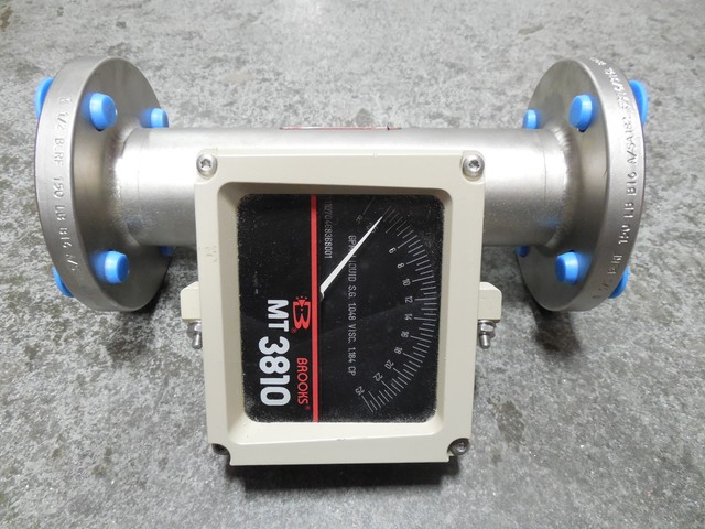 Brooks MT 3810 Armored Metal Tube Flow Meter 3810A14BAPAA1A1 for sale ...