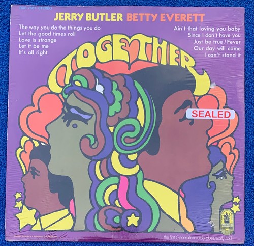 SEALED!! Jerry Butler & Betty Everett – Together - 1969 Vinyl LP NEW ...