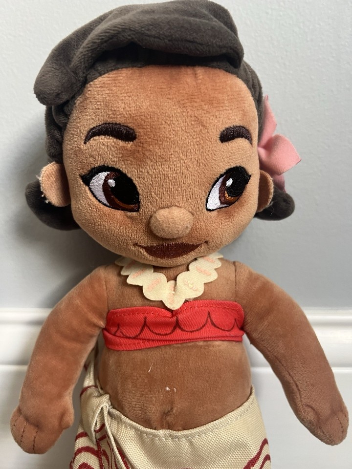 Disney Moana 12" Plush Doll Little Young Moana Cute Soft | eBay