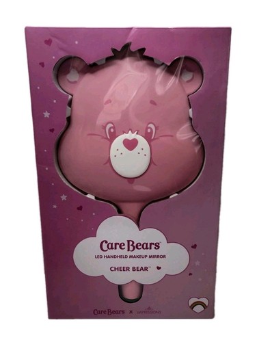 NIB! Care Bears LED Handheld Makeup Mirror, LED "Cheer" Bear Pink | eBay