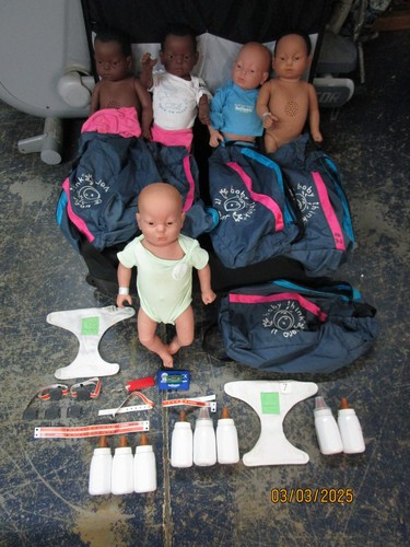 5 Pack Reality Works Real Care Baby 3 w Case | eBay