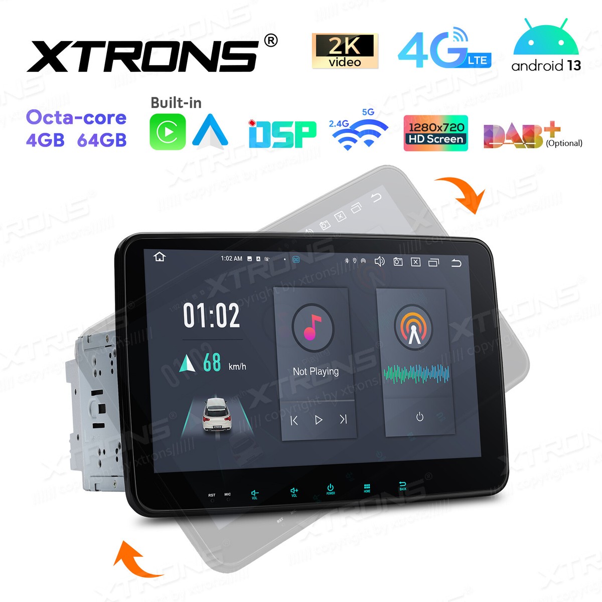 Joying Radio JOYING Newest Double Din 10.1 Inch Car Radio Octa Core