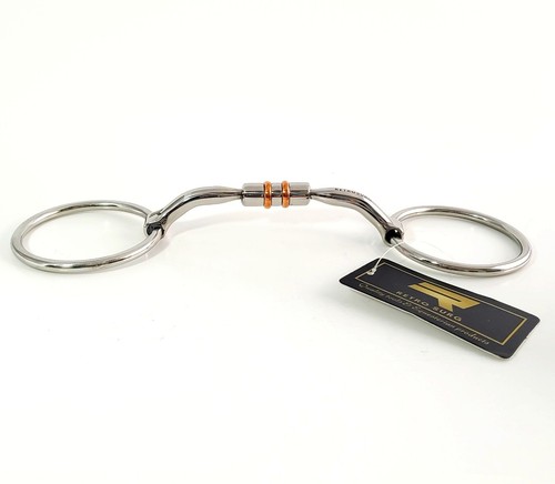 Loose Ring Comfort Snaffle Bit with Copper Roller - Comfort Snaffle Bit ...