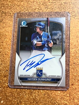 2023 Bowman Chrome Baseball # CPA-HD Hayden Dunhurst Autograph | eBay