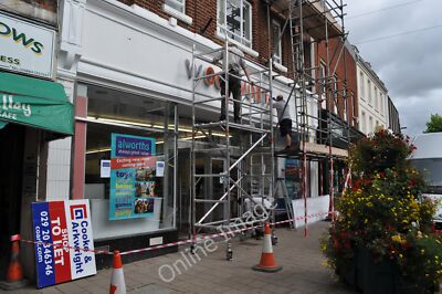 Photo 6x4 Tiverton : Woolworths Tiverton/SS9512 The Woolworths sign is ...