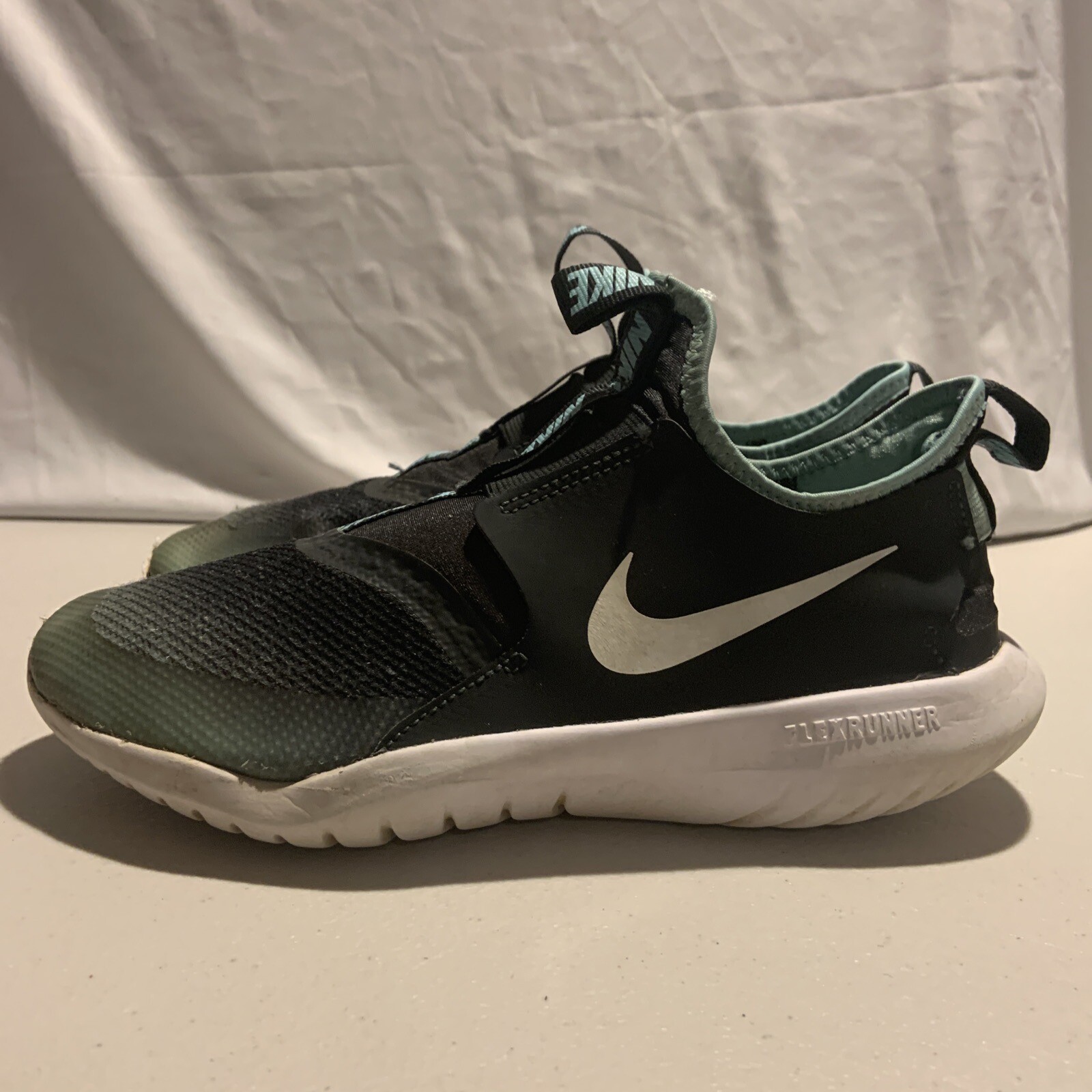 Nike Flex Runner AT4662-021 Blue Running Shoes Sneake… - Gem