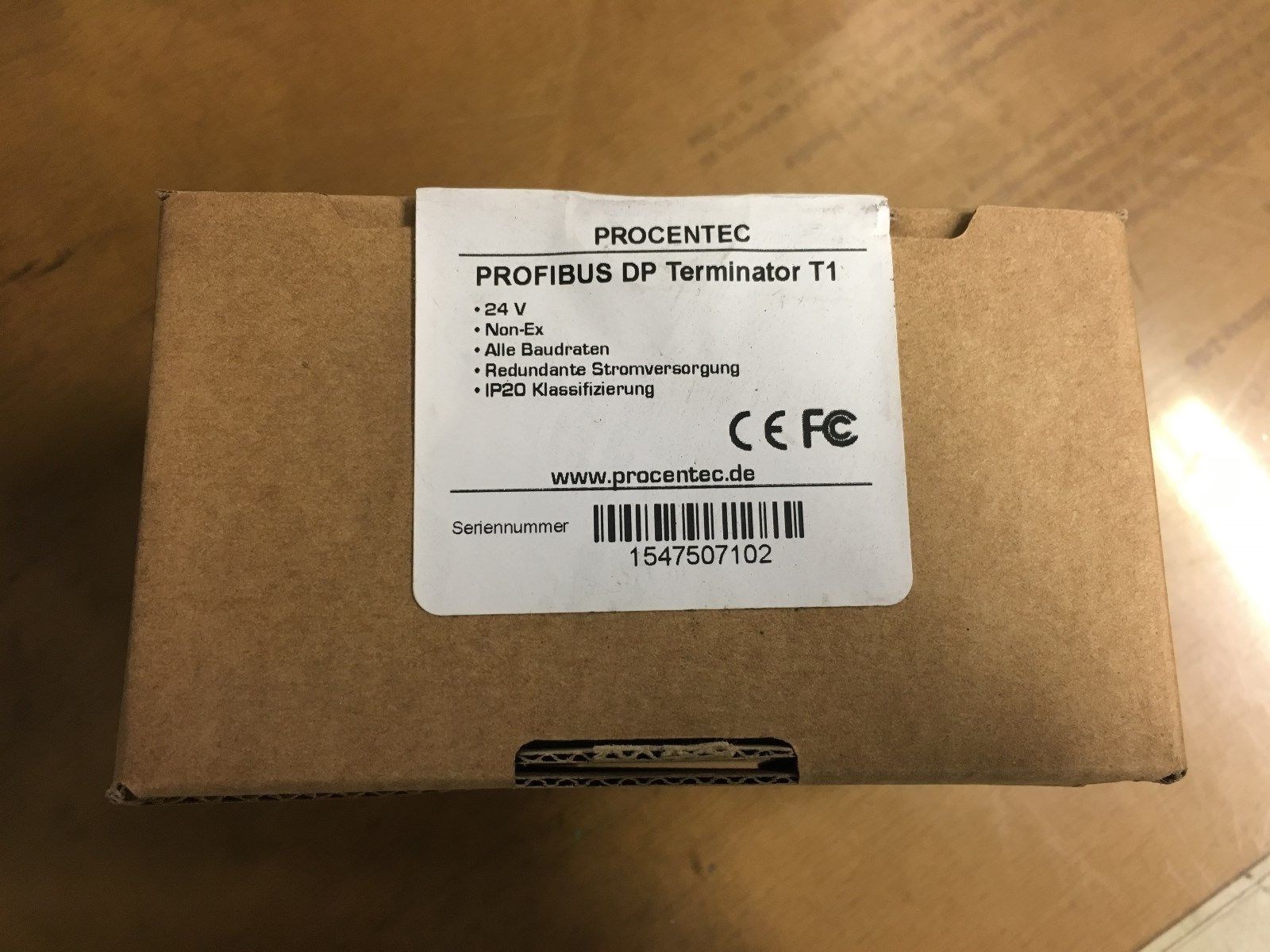 Procentec Aktive Profibus DP Terminierung - Terminator T1 (NEU und OVP ...