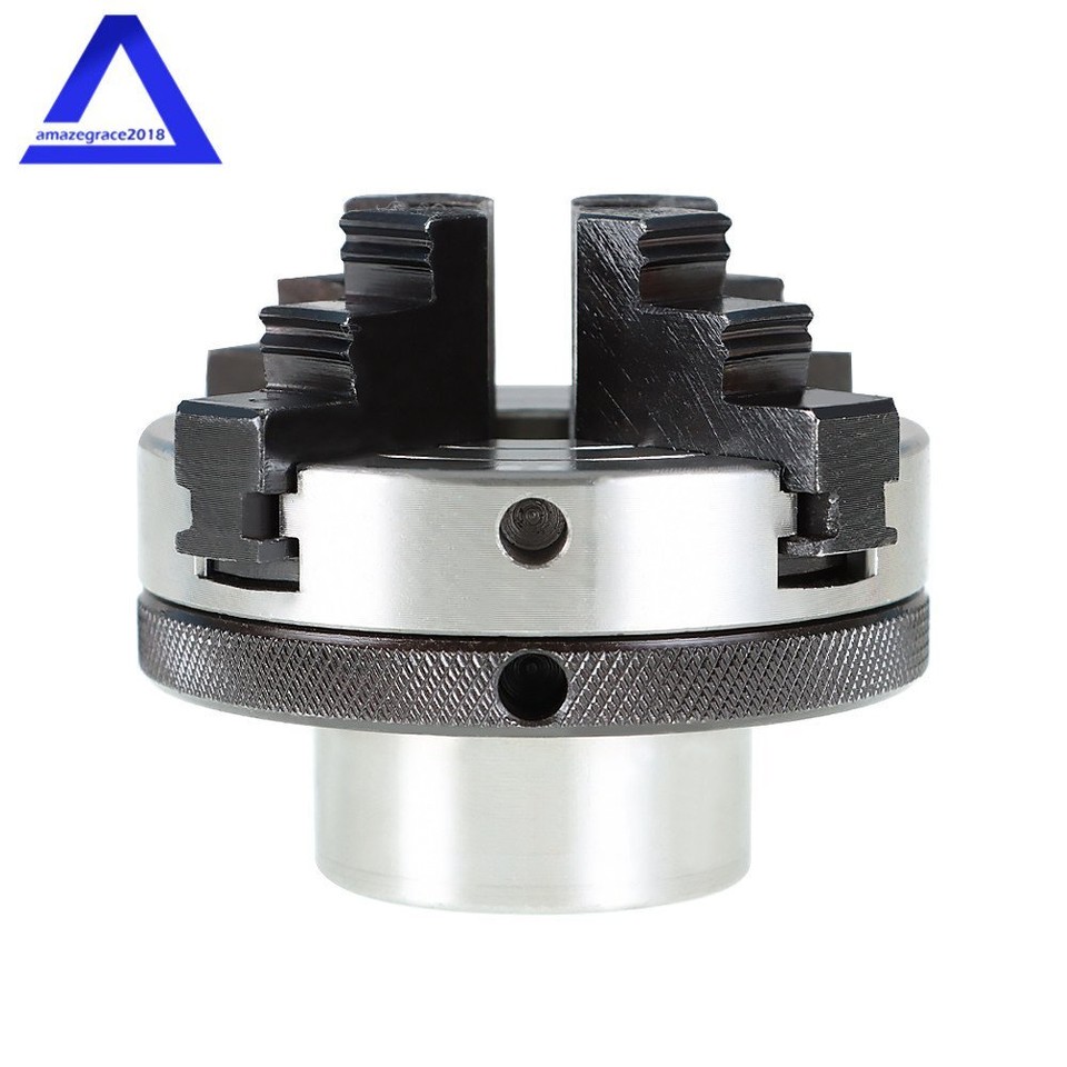 Reversible 3" 4 Jaw Chuck For All Wood Lathes With 1-Inch By 8 TPI ...