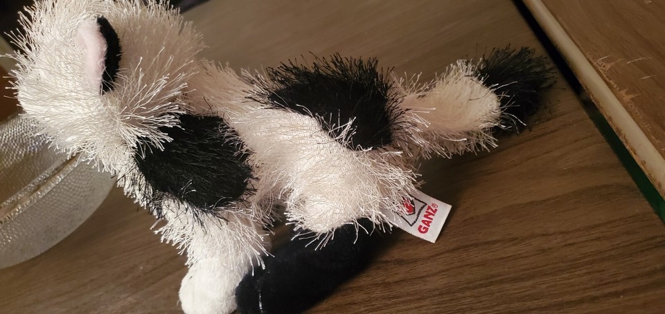 Ganz Webkinz Domino Cat Plush Toy Stuffed Animal | eBay