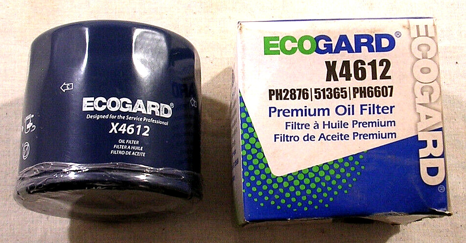 ECOGARD X4612 - Cross reference oil filters