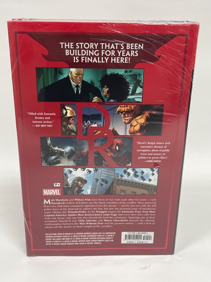 Daredevil Devil’s Reign Omnibus Chip Zdarsky REGULAR COVER New Marvel ...