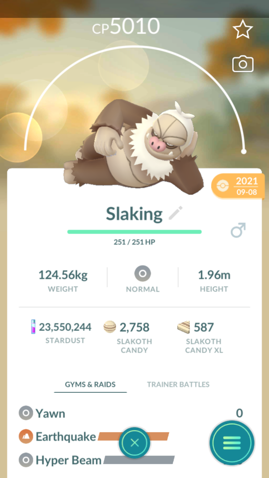 Pokémon G0 -- Slaking 3Moveset Maxed Level 50 - Best PVP Master | eBay