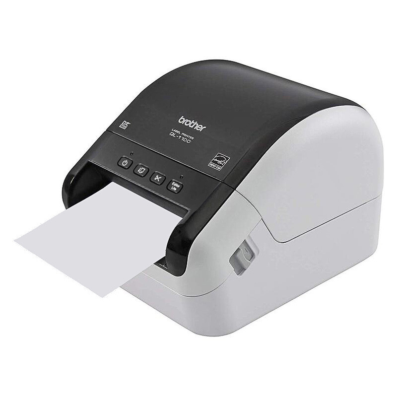 Brother QL-1100 Wide Format Label Printer, USB PC/Mac, DK die-cut ...