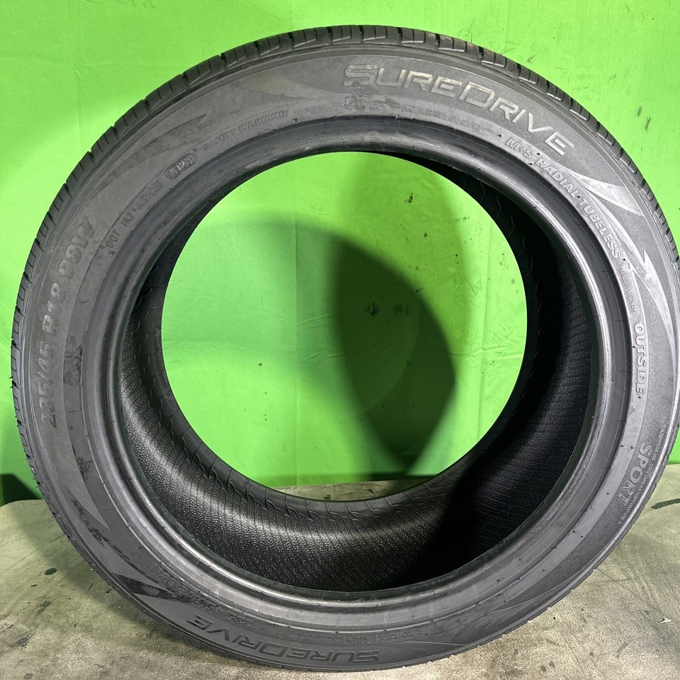 Single,Used-235/45R18 Suredrive Sport 98W 9/32 DOT 1123 | eBay