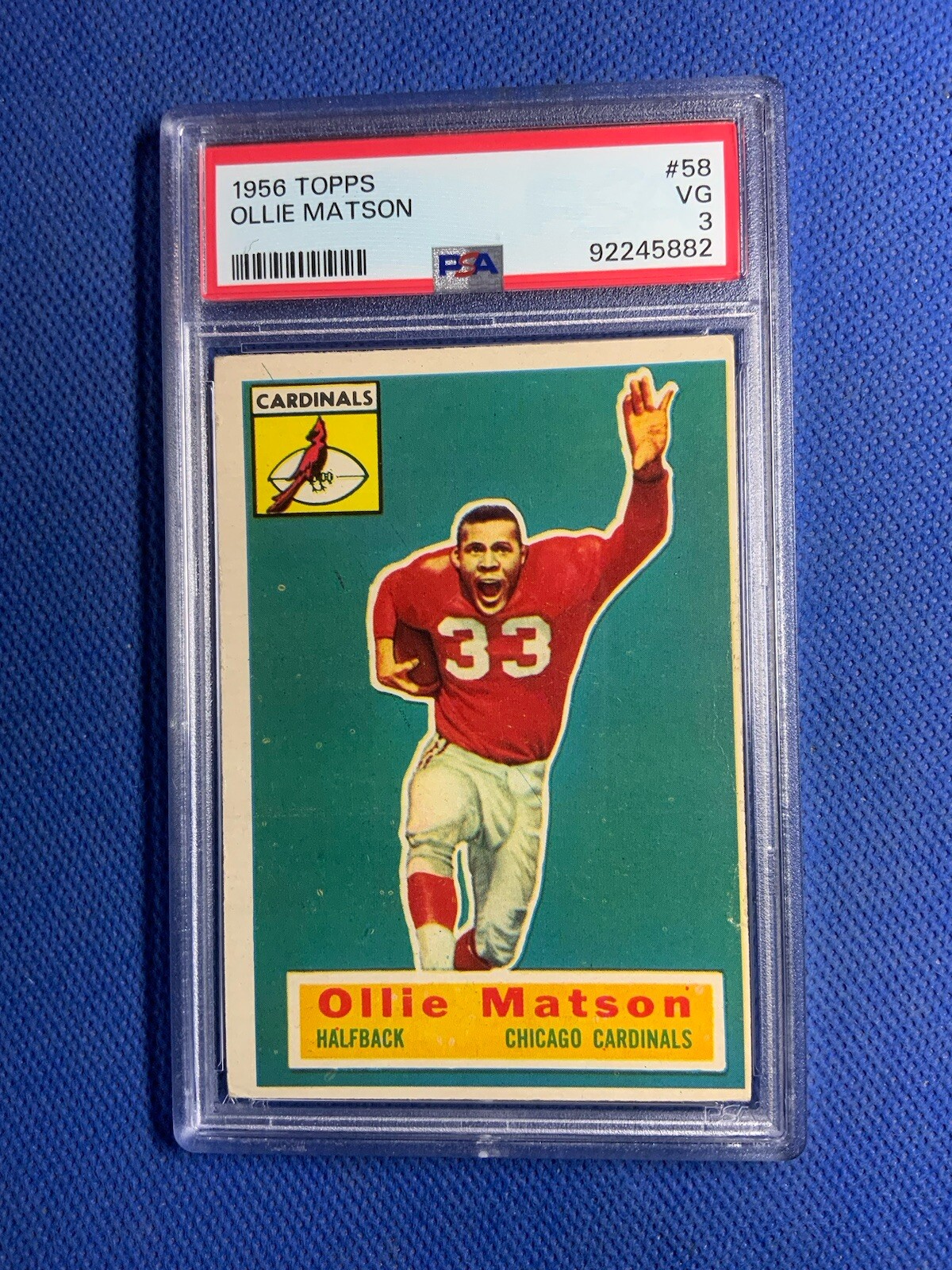 1956 Topps - Ollie Matson #58 for sale online | eBay
