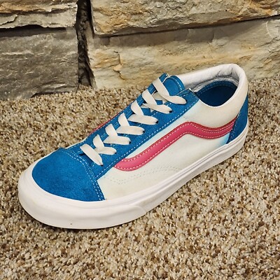 Vans Retro Sport Style 36 Caribbean Sea True White Miami Colorway Skate ...