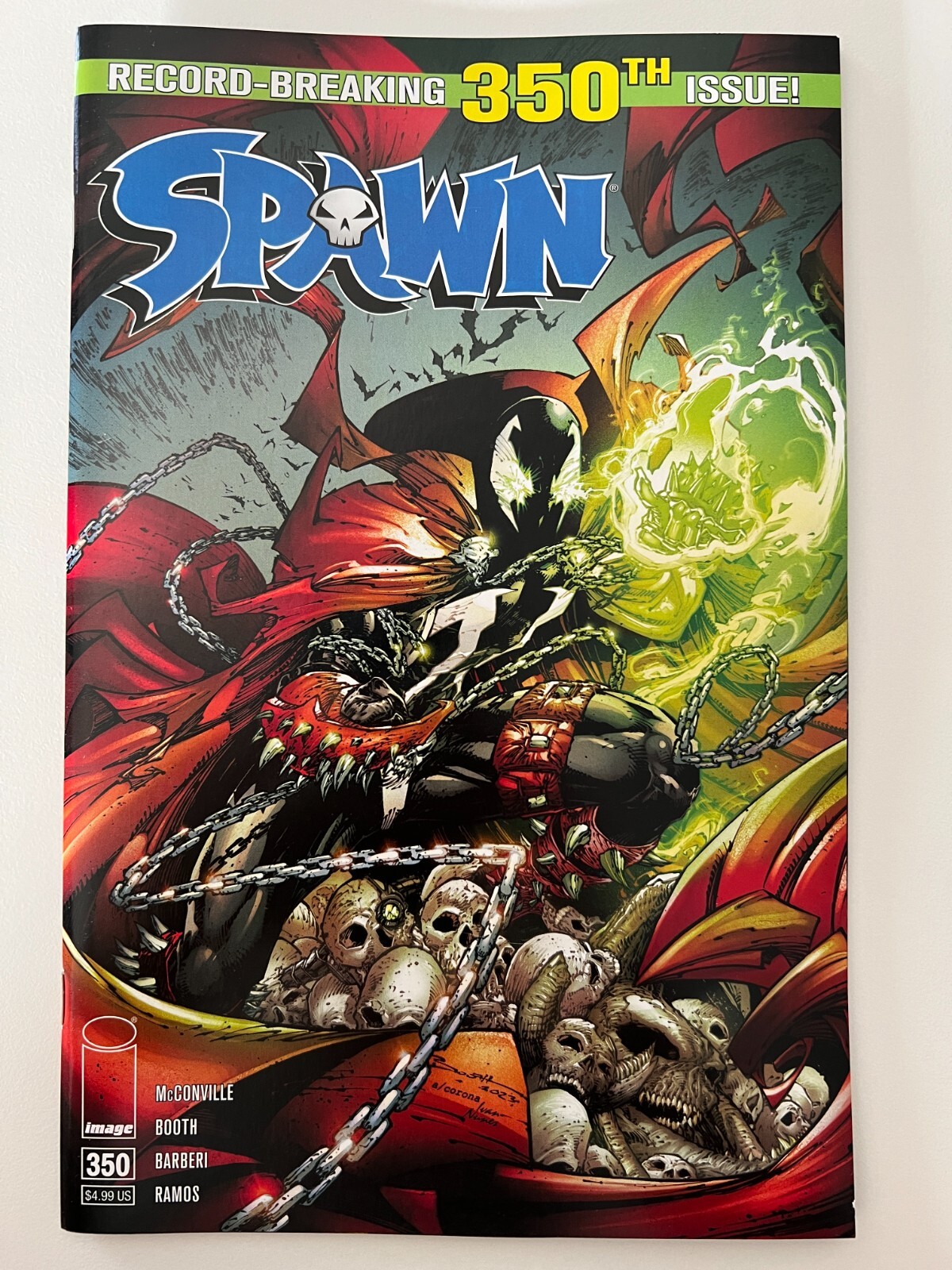 SPAWN #350 CVR A B C D E F VARIANT SET (NM) 2024 IMAGE COMICS - TODD ...