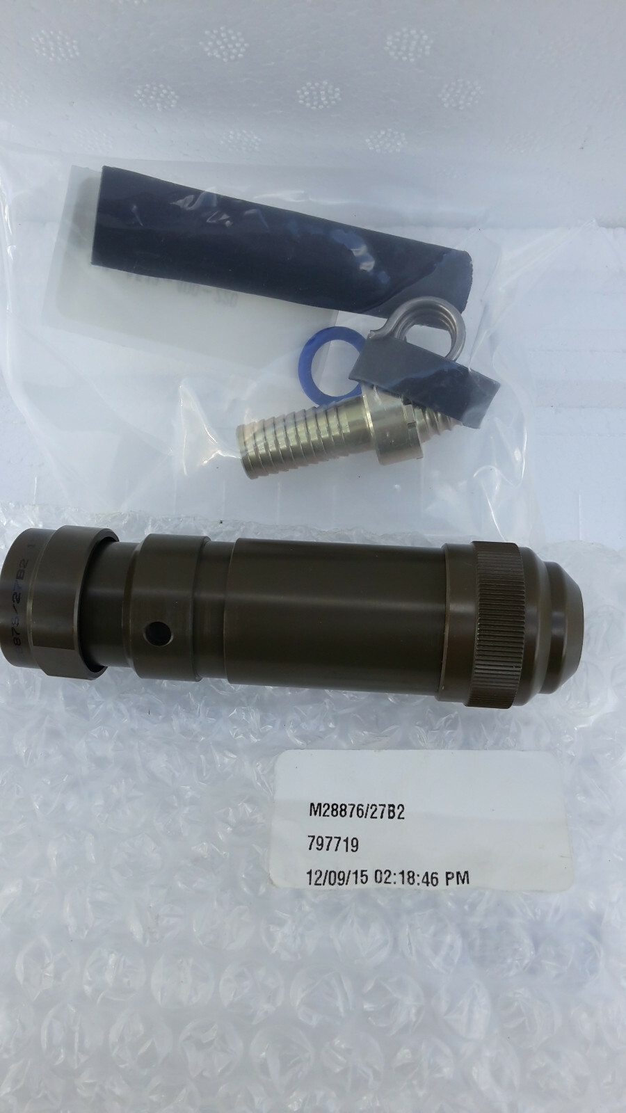 (25 PIECES) Amphenol Fiber Optic FSI Circular MIL Spec Connector M28876 ...