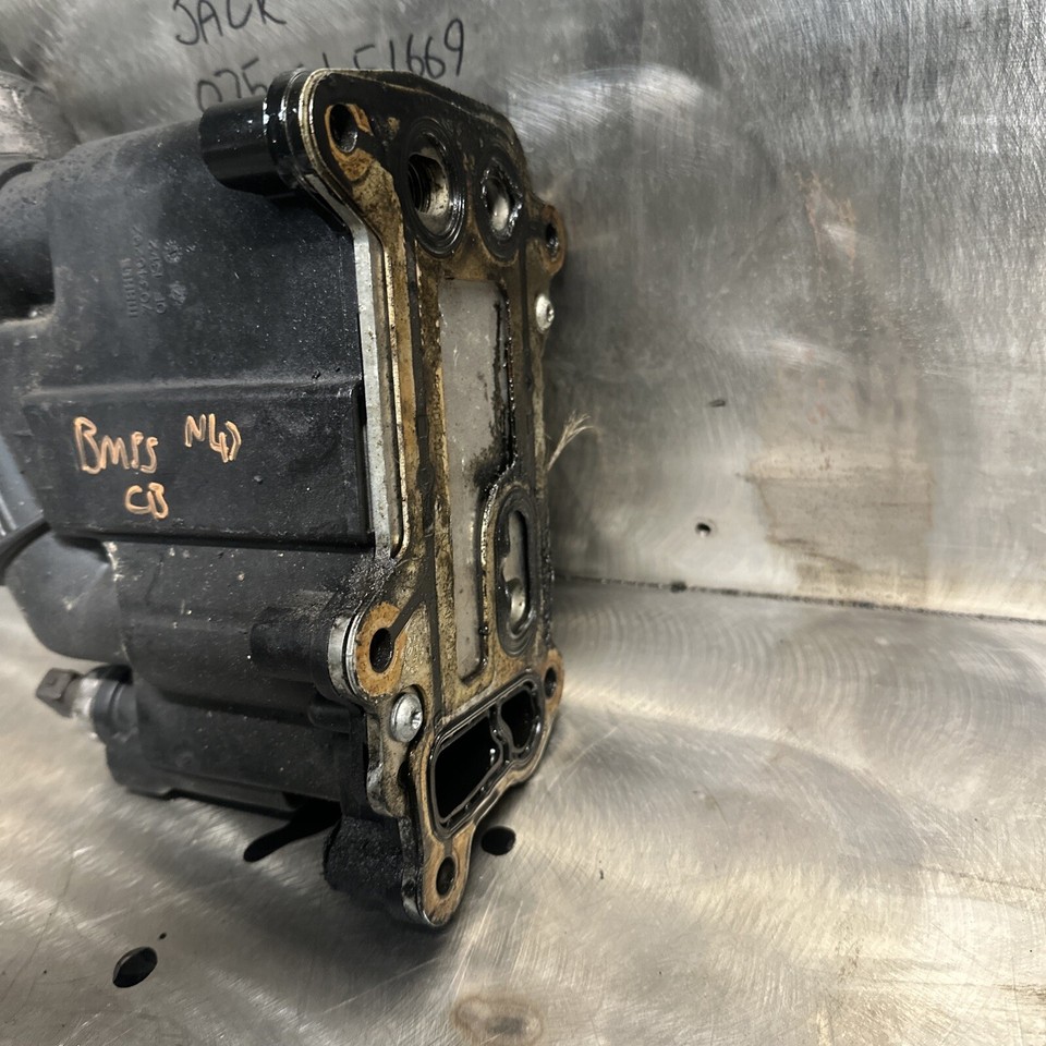 BMW 1&3 SERIES E81 E8X E90 E91 E92 2.0D N47 OIL FILTER COOLER & HOUSING ...