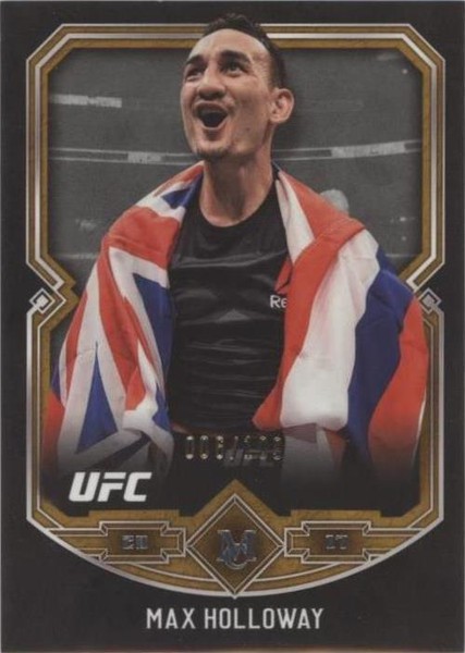 2017 Topps UFC Museum Collection - Copper #11 Max Holloway /109 for ...