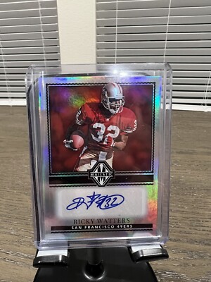 RICKY WATERS 2019 PANINI MAJESTIC AUTO 49ERS 10/10 EBAY 1/1 🔥🔥 | eBay