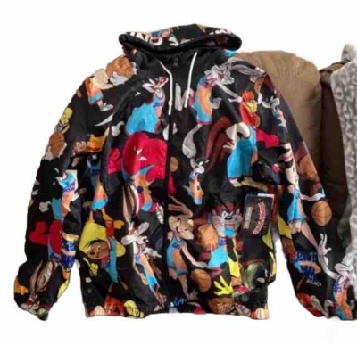 Members Only Space Jam A New Legacy Looney Tunes Hood Jacket Unisex ...