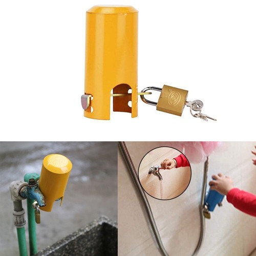 Metal Outdoor Water Faucet Lock Garden Yard Tap Accessories | eBay ...