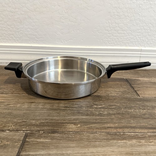 Royal Prestige Skillet 11” 7 Ply SS Titanium Silver Alloy Copper No Lid ...