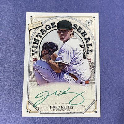 Jared Kelly 2023 Onyx Vintage Baseball On-Card Autograph Green #/50 ...