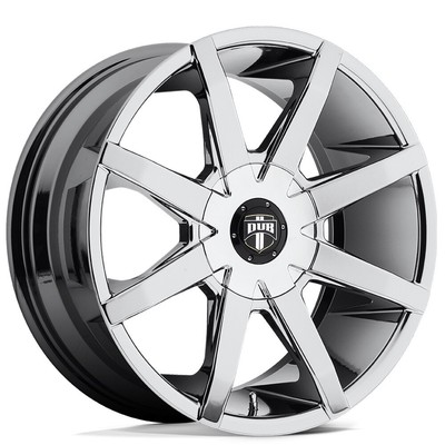 20x8.5" Dub Wheels Push S201 Chrome Plated Rims | eBay