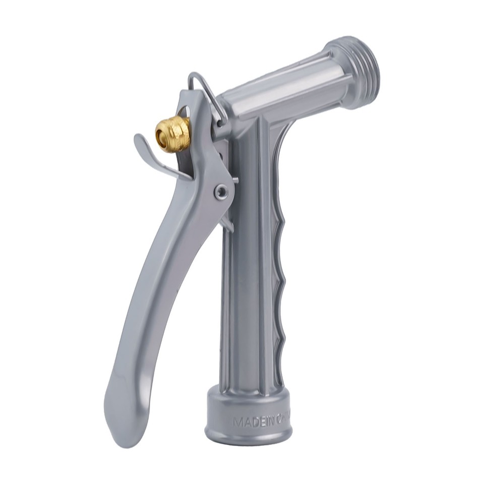 Threaded Water Nozzle with Secure Connection Suitable for Standard Hose ...
