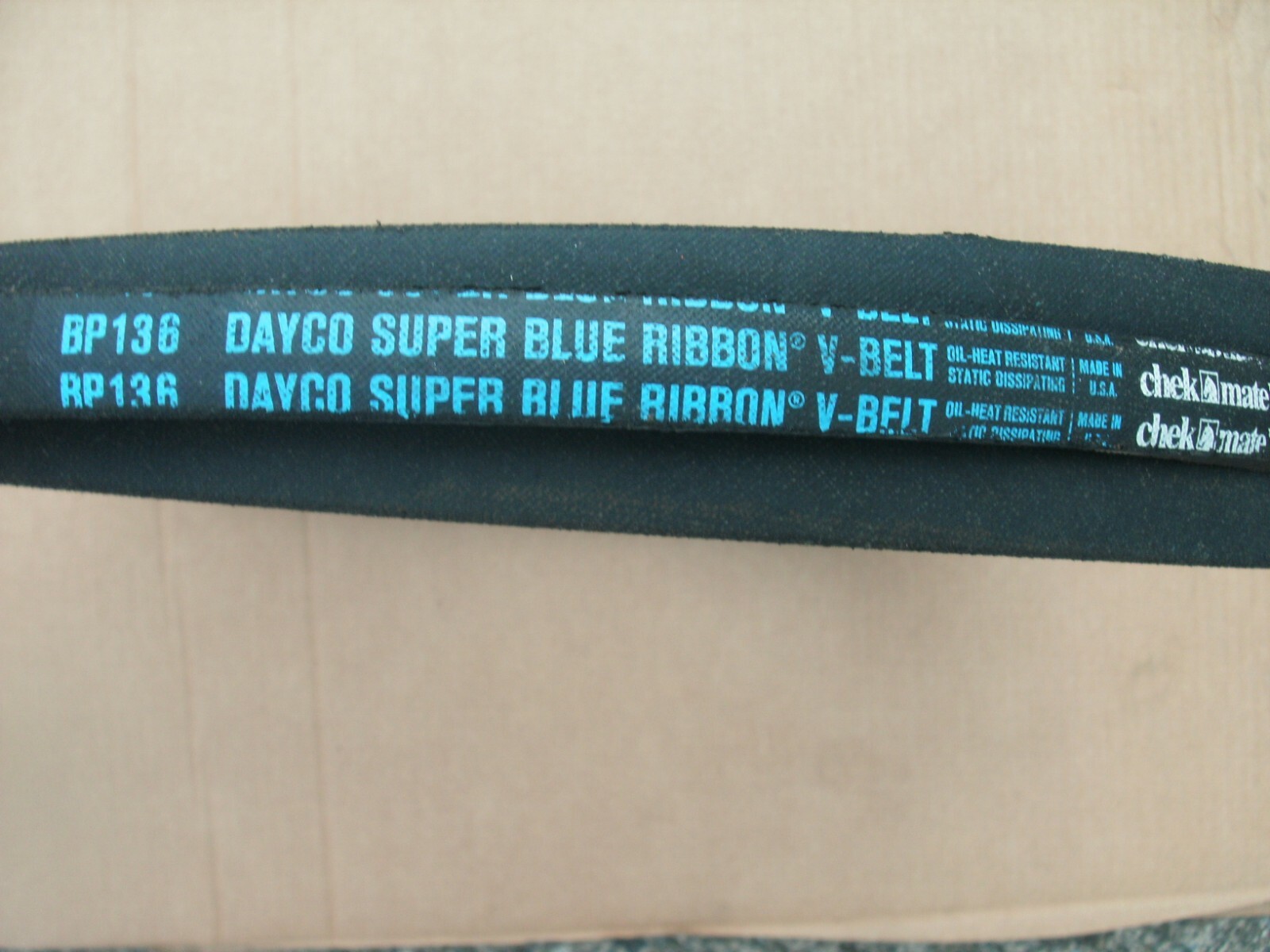 DAYCO SUPER BLUE RIBBON B136 V-BELT | eBay