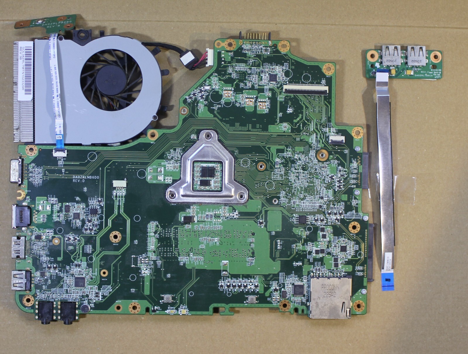 Placa base Motherboard Acer 5349 5749 5749G , DA0ZRLMB6D0 ZRL , i3 ...