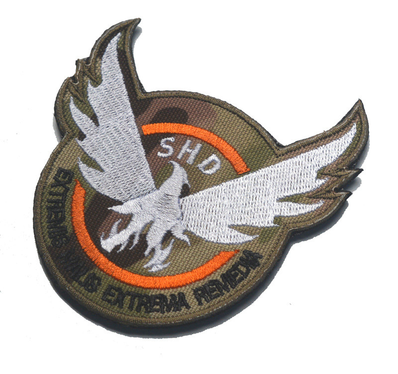 THE DIVISION SHD U.S. ARMY USA BADGE TACTICAL EMBRODIERED HOOK PATCH ...