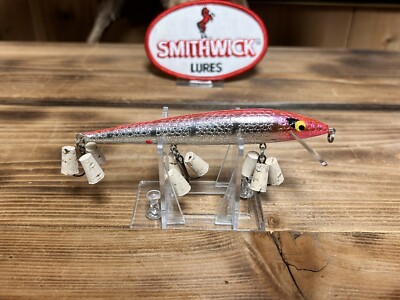 Vintage Smithwick Suspending Rattlin Rogue 4-1/2” Walleye Bass Fishing ...