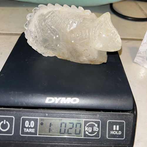 Beautiful Quartz Crystal Chameleon Over One Pound | eBay