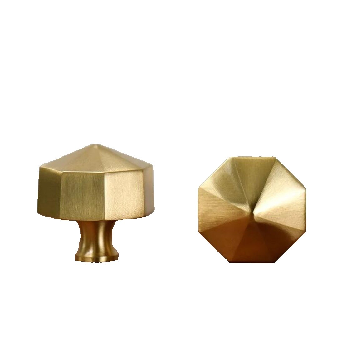 Brushed Gold Cabinet Knobs | eBay