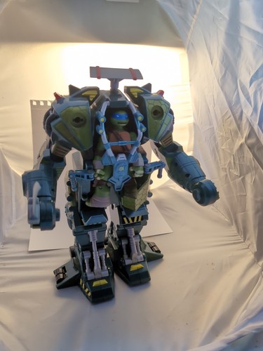 2005 Teenage Mutant Ninja Turtles TMNT MECH Wrekkers Leo Leonardo Robot ...