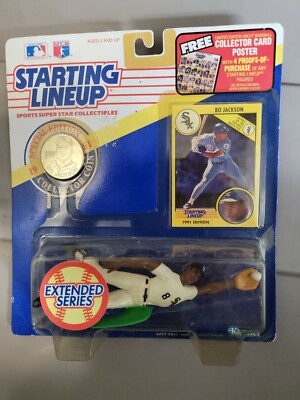 1991 Bo Jackson Chicago White Sox Starting Lineup MLB Action Figure ...