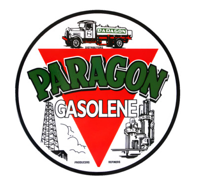 FITS VINTAGE PARAGON GASOLINE GAS Motor Oil PUMP PETROLEUM TRUCK ...
