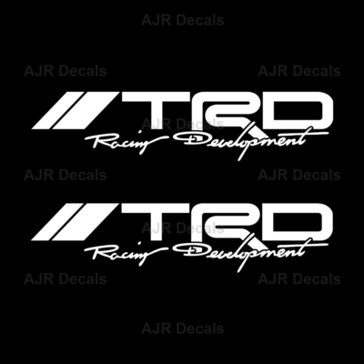 TRD Decals Fits Toyota Tacoma Tundra Bedside Truck Car Sticker Vinyl ...