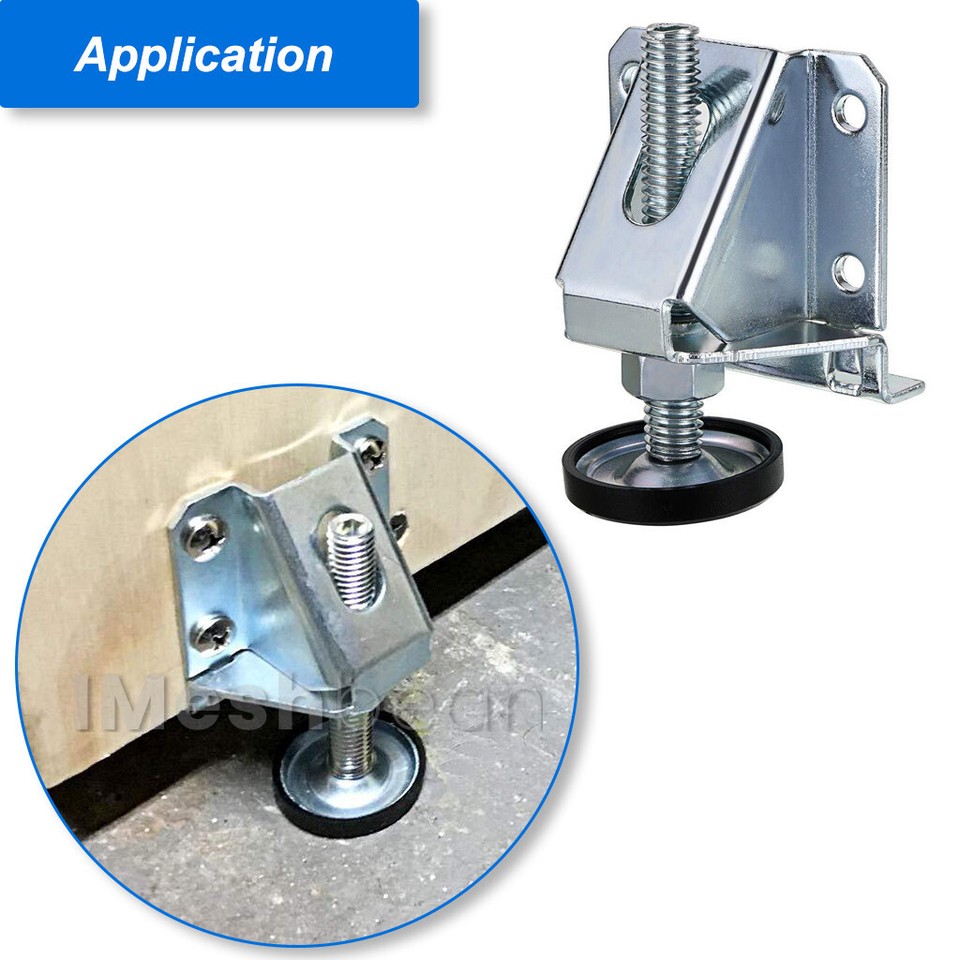 Leg Leveler, 4 Pack Leveling Feet, Heavy Duty Adjustable Furniture ...